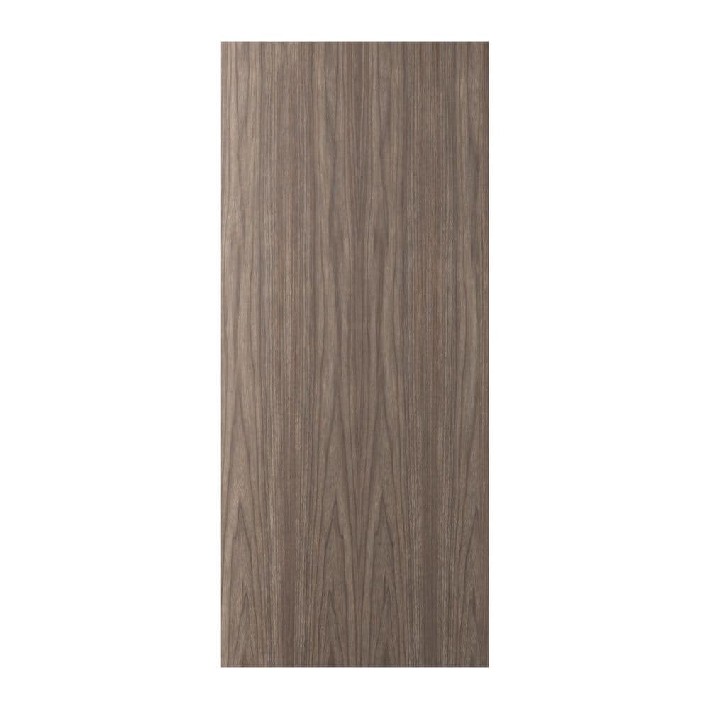 ETO DOORS Napa 36 in. x 80 in. No Bore Solid Composite Core Walnut ...
