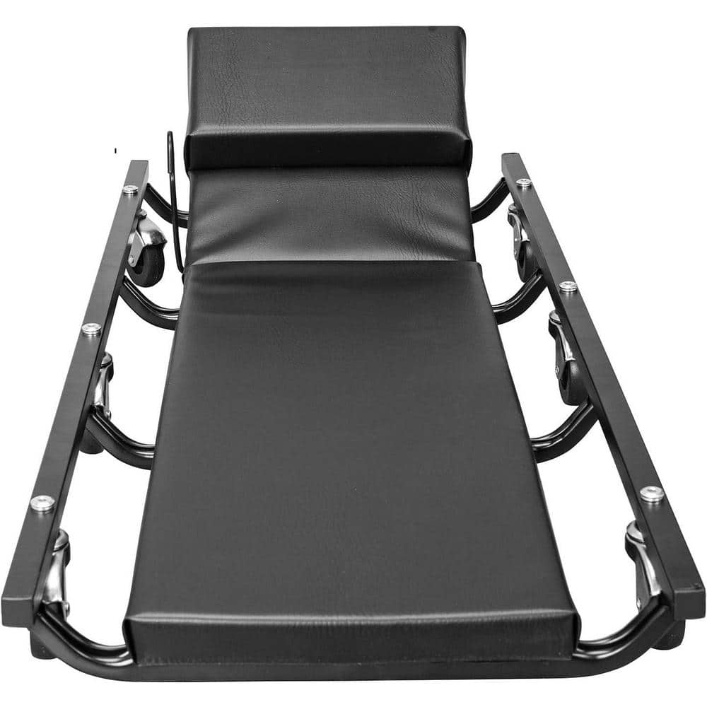 Torin 300 lbs. 40 in. L Rolling Mechanic Shop Creeper with Adjustable ...