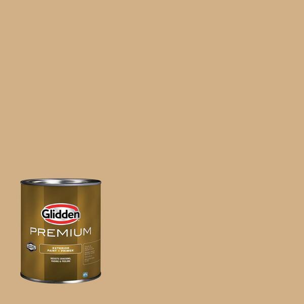 Glidden Premium 1-qt. PPG1087-5 Cracker Bitz Semi-Gloss Exterior Latex ...