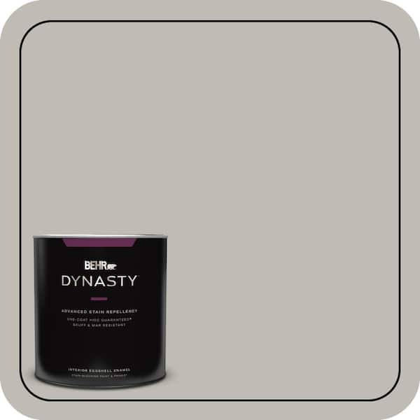 BEHR DYNASTY 1 qt. #MQ6-23 Pumice One-Coat Hide Eggshell Enamel ...
