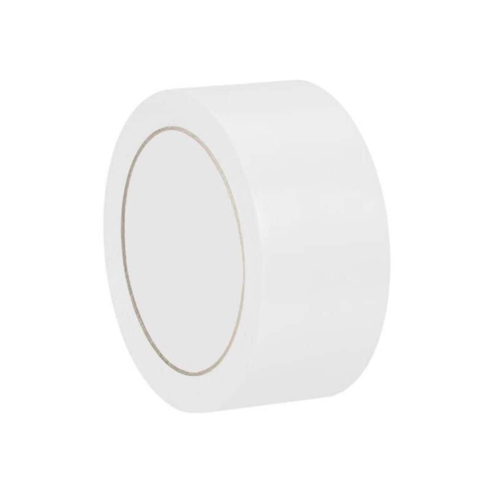 WRIGHTMASTER 2 in. Wide x 110 ft. Heavy Duty White Packing Tape for ...