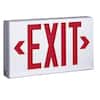 Sure-Lites LPX 1.09 Watt White Integrated LED Exit Sign, Self-Powered ...