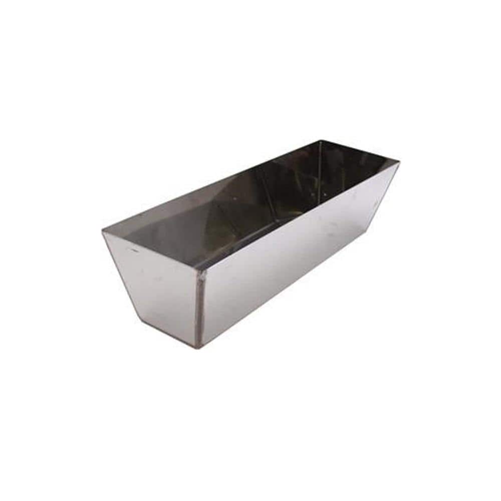 Marshalltown 18 in. Stainless Steel Mud Pan-6397 - The Home Depot