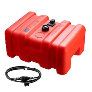 SKYSHALO Marine Fuel Tank, 6.34 gal., Portable Boat Fuel Gas Tank for ...