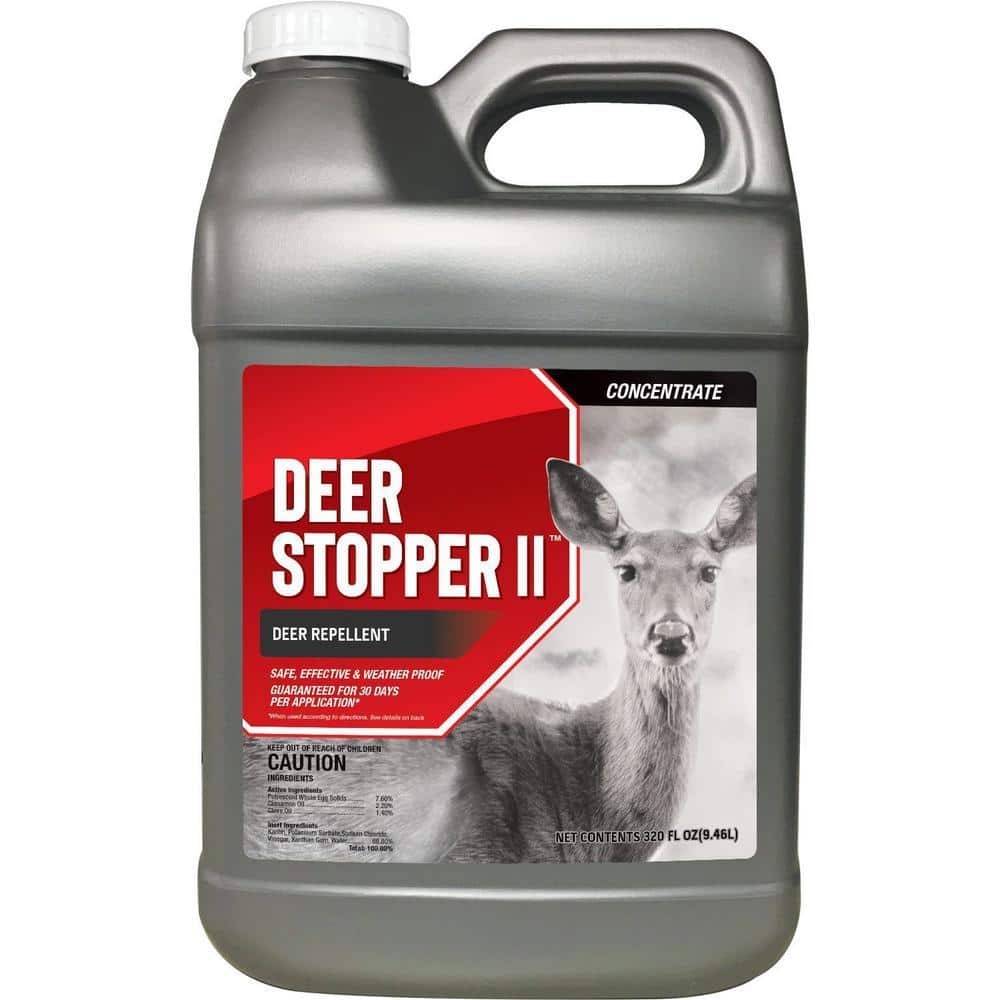 ANIMAL STOPPER Deer Stopper II Animal Repellent, 2.5 Gal. Concentrate ...