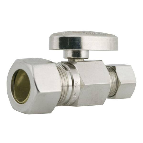 Uponor 1/2 in. Compression x 3/8 in. OD Compression Lead-Free Brass ...