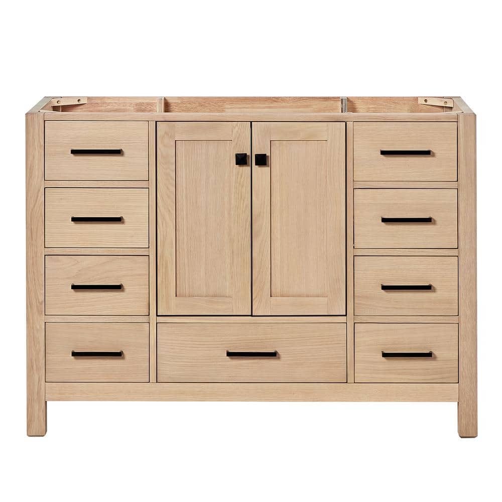 Reviews for ARIEL Cambridge 48 in. Freestanding Bathroom Vanity Cabinet ...