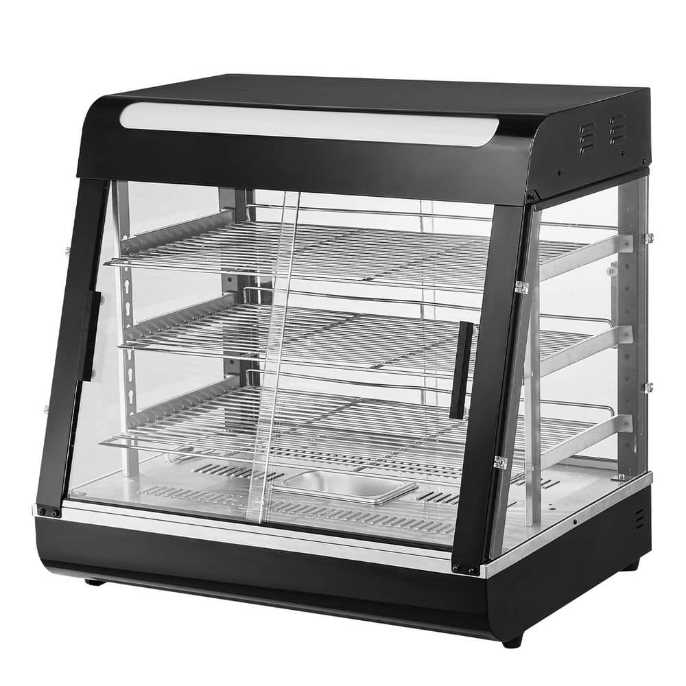 VEVOR 3-Tier Commercial Food Warmer Display, 1,200 W Food Buffet Server ...