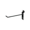 Econoco 6 in. Black Deluxe Hook for Slatwall (Pack of 96) EBL/H6 - The ...
