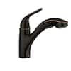 MOEN Brecklyn Single-Handle Pull-Out Sprayer Kitchen Faucet with Power ...