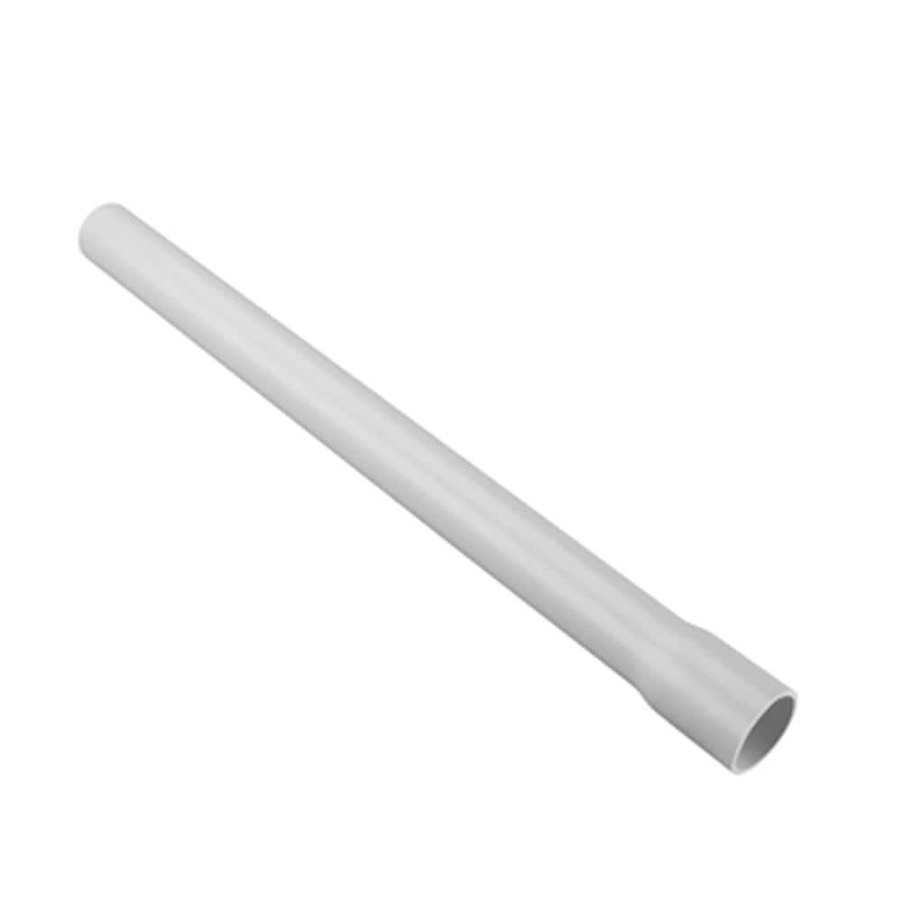 Vassallo 1/2 in. x 10 ft. PVC Sch. 40 Pipe SCH4050 - The Home Depot