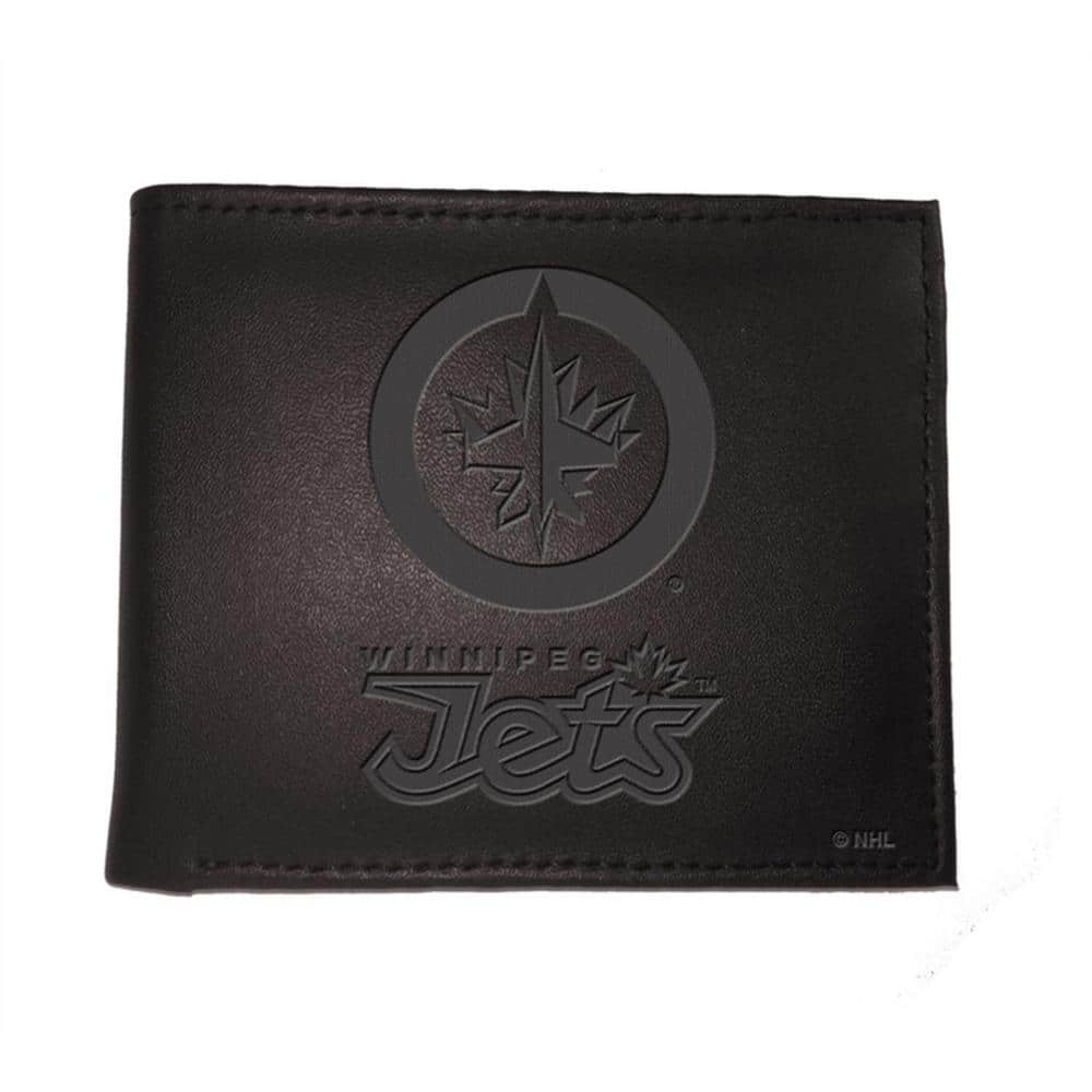 Team Sports America Winnipeg Jets NHL Leather Bi-Fold Wallet 7WLTB4379 ...