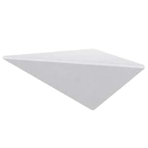 FlexStone 10 in. Shave Shelf in Sea Salt FLXSS10SE - The Home Depot