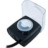GE Extreme Weather 24-Hour Outdoor Plug-In Mechanical Timer with 1 ...