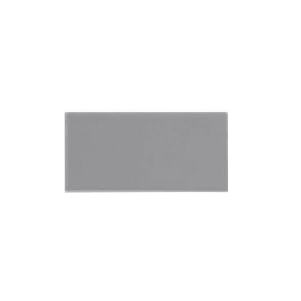 Daltile Restore Dove Gray 3 in. x 6 in. Glazed Ceramic Subway Tile ...