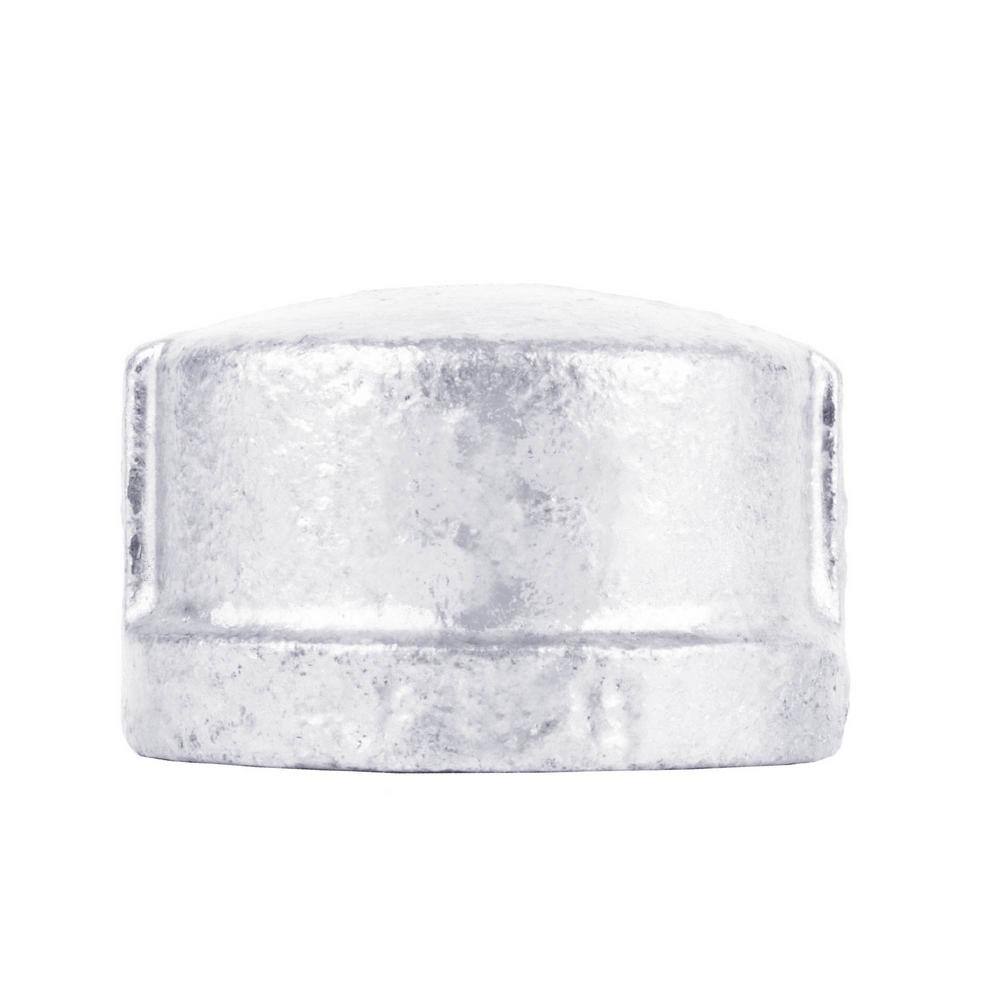 STZ 1 in. Galvanized Iron Cap PDG CA-1 - The Home Depot