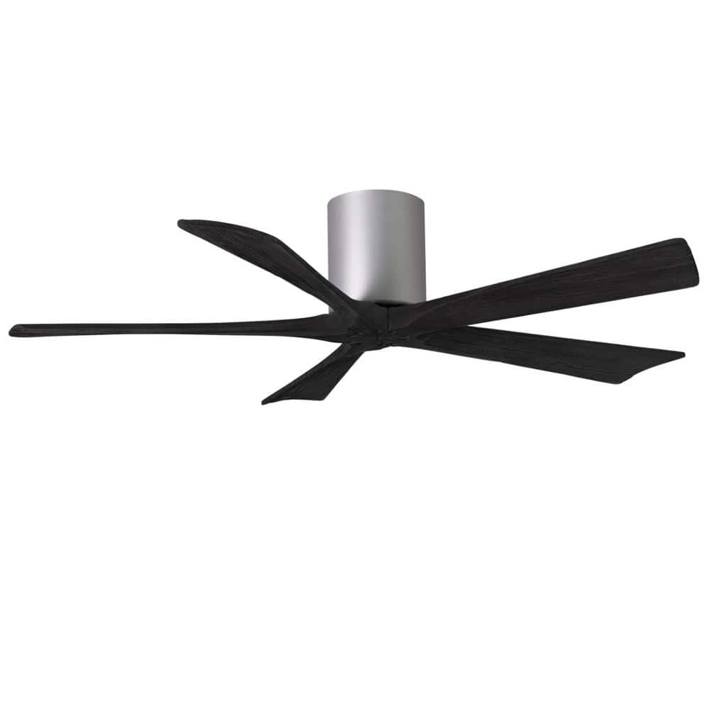 Matthews Fan Company Irene-5H 52 in. Outdoor Black Ceiling Fan with ...