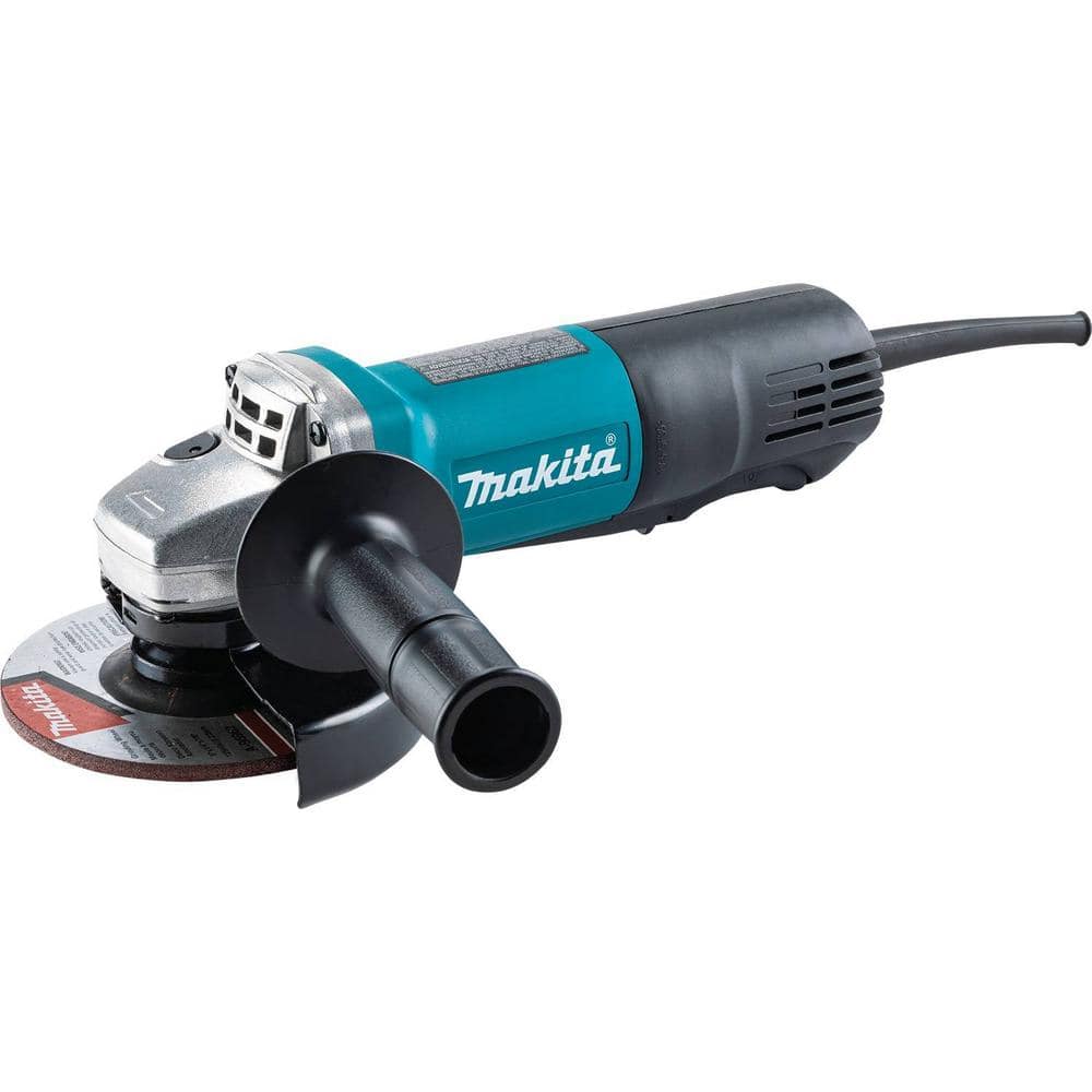 Makita 5 in. Corded Angle Grinder 9558HP - The Home Depot