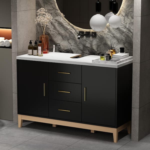 47 inch bathroom vanity without top store