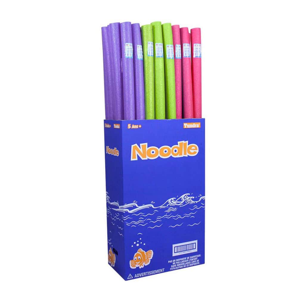 Pool Mate Assorted Swimming Pool Water Noodles (40-Pack) TWLN40-PM ...
