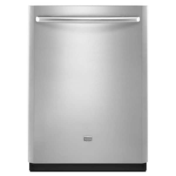 Maytag 24 in. Stainless Steel JetClean Plus Built-In Tall Tub ...