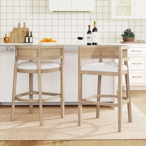 CHRISTOPHER KNIGHT HOME Corlas 30 in. Medieval Modern Upholstered Solid ...