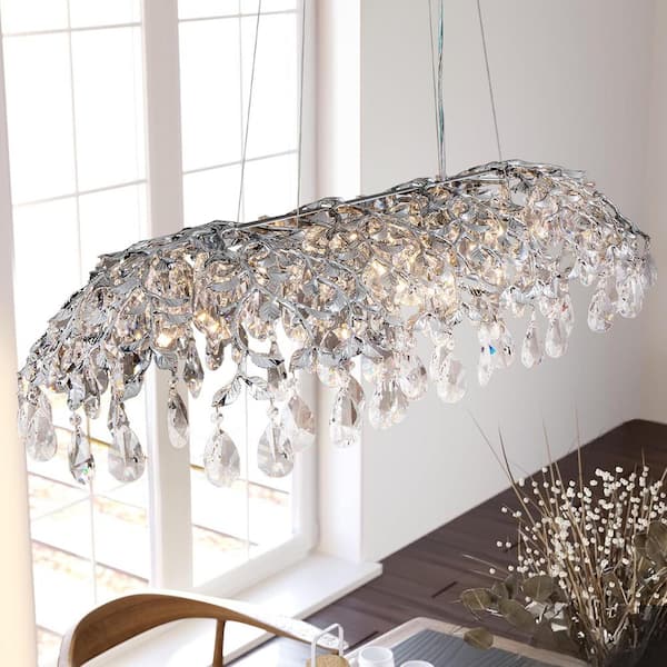 Trees Square Crystal Chandelier Hdc 600mm Modern Gold Crystal Tree