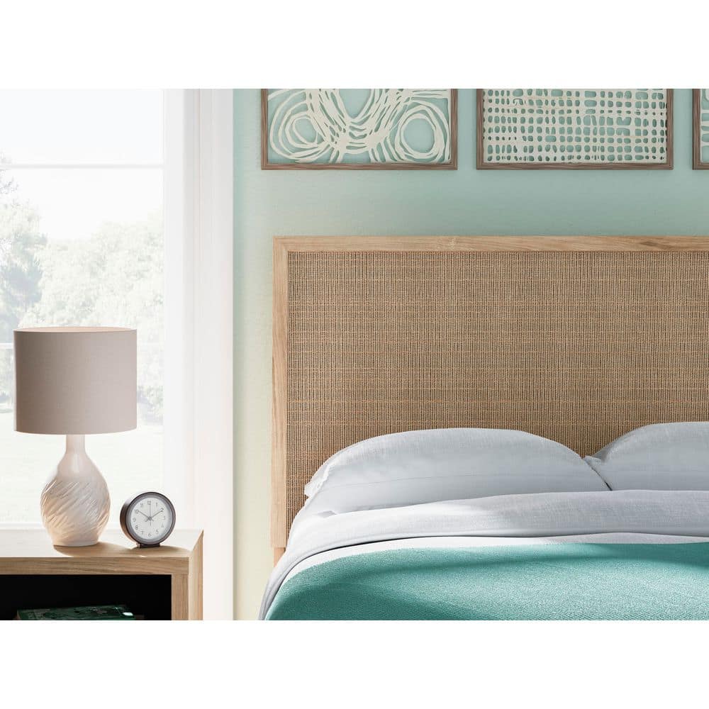 Signature DESIGN BY ASHLEY Cielden Beige Full Panel Headboard B1199-87 ...