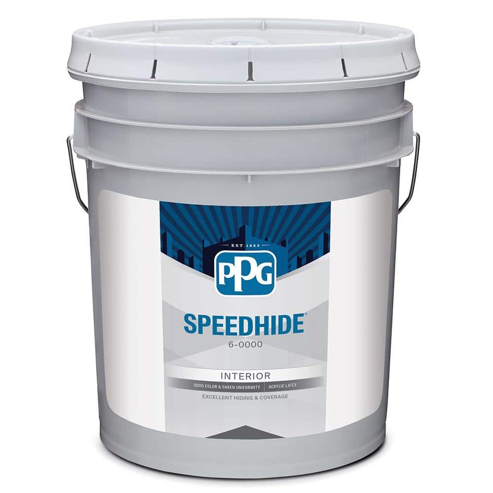 SPEEDHIDE 5 gal. Base 1 Flat Interior Paint 6-0011-05 - The Home Depot