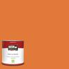 BEHR PREMIUM PLUS 1 qt. #S-G-260 Citrus Blast Flat Low Odor Interior ...