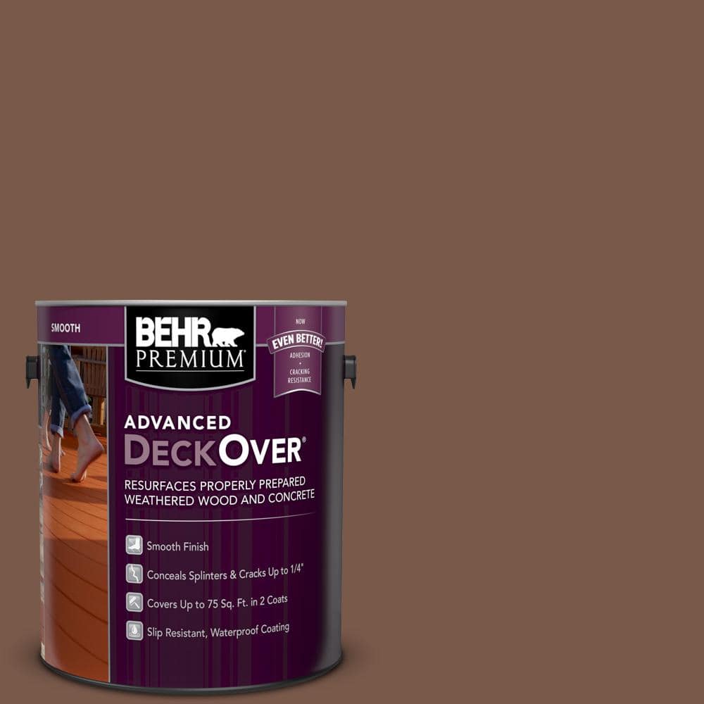 Reviews for BEHR Premium Advanced DeckOver 1 gal. #SC-135 Sable Smooth ...