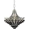 AF Lighting Spellbound 1-Light Chrome Pendant 7491-1H - The Home Depot
