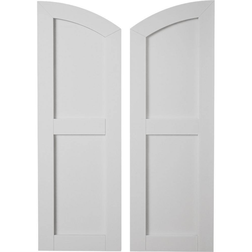 Ekena Millwork 18 in. x 50 in. Polyurethane Timberthane Smooth Two ...