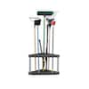 Rubbermaid Black 2-Tier Corner Plastic Shelving Unit (32 in. W x 20 in ...