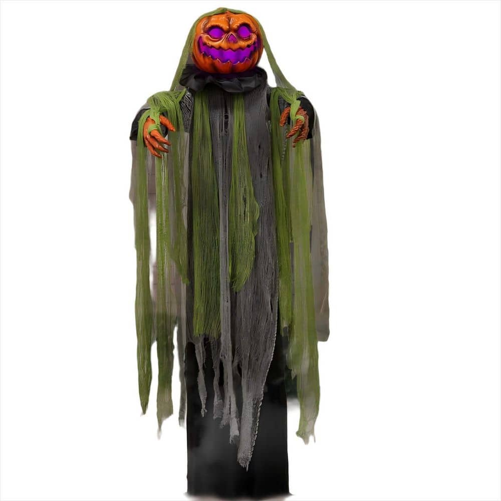 OGETFUUR 6 ft. Large Animated Root of Evil Prop with Spooky Sound ...