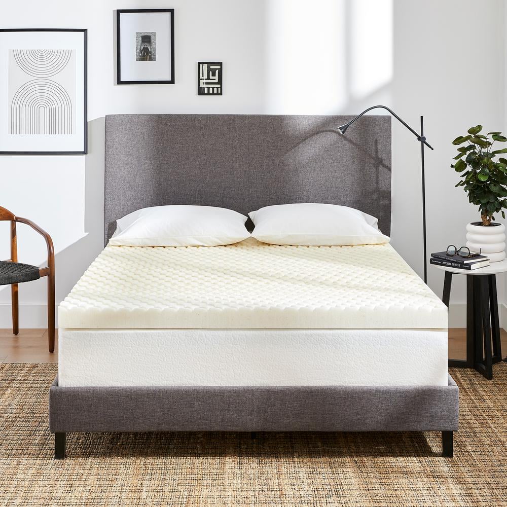 MOLECULE Copper Well 3 in. Gel Memory Foam King Mattress Topper 3075013 ...