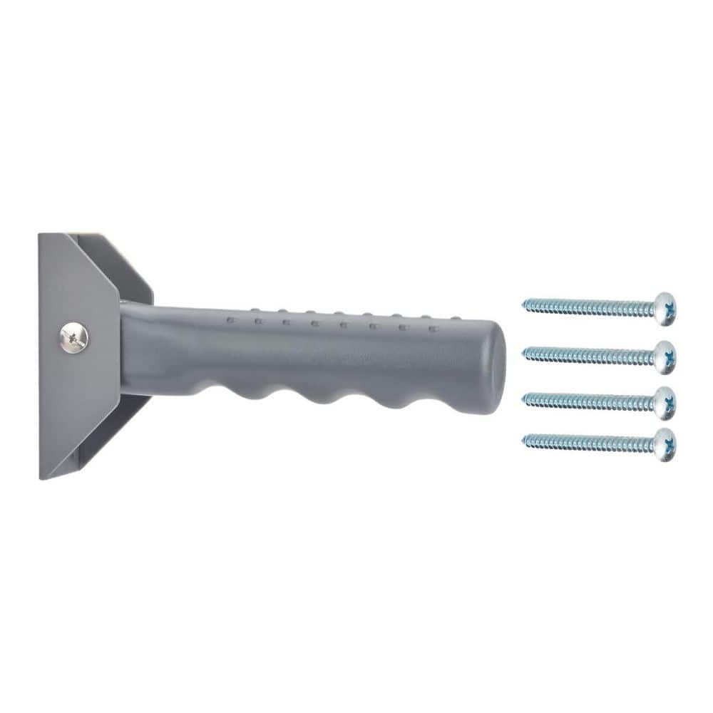 Numhew 7 in. Non-Slip Grab Bar in Gray for Doorway and Stairs, Safety ...