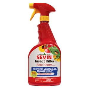 Sevin 32 oz. Ready-To-Use and 10 lb. Outdoor Lawn and Garden Insect Killer Combo - The Home Depot