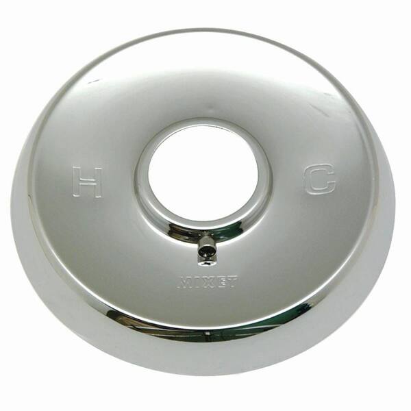 BrassCraft 4-1/2 in. 1-Handle Tub and Shower Faucet Escutcheon for ...