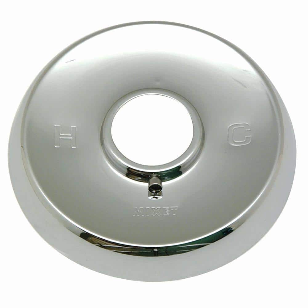 BrassCraft 4-1/2 in. 1-Handle Tub and Shower Faucet Escutcheon for ...