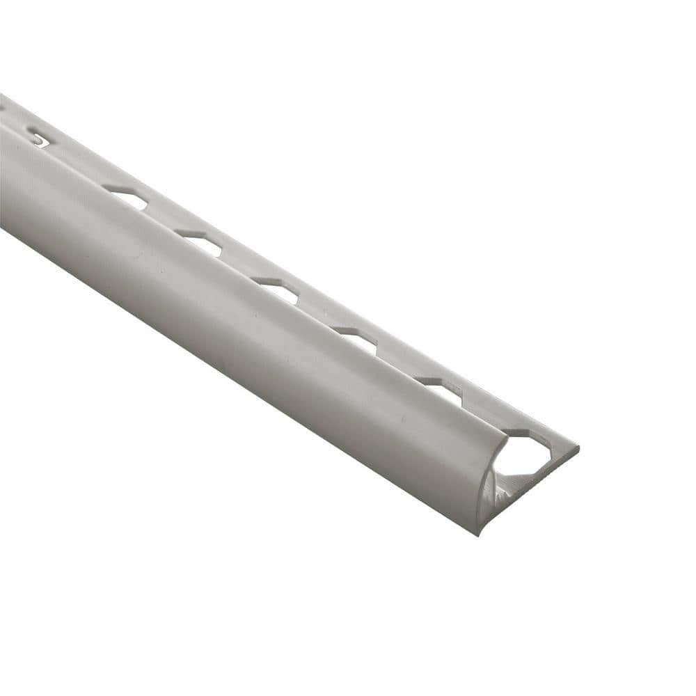 EMAC Novocanto Grey 5/16 in. x 98-1/2 in. PVC Tile Edging Trim NCP02516 ...