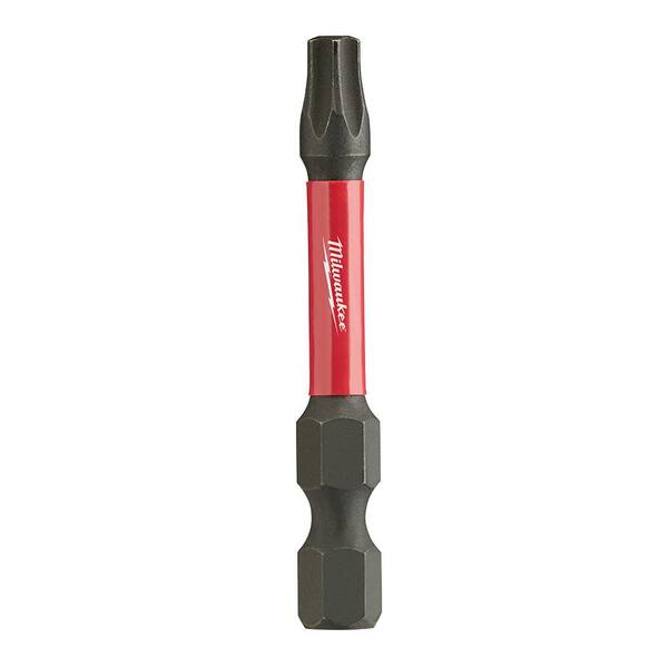 Milwaukee Shockwave Impact Duty 2 In T25 Torx Alloy Steel Screw Driver