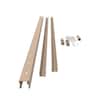 RDI Transform 6 ft. Resalite Beam/Bottom Rail Kit in Wheat 73019065 ...