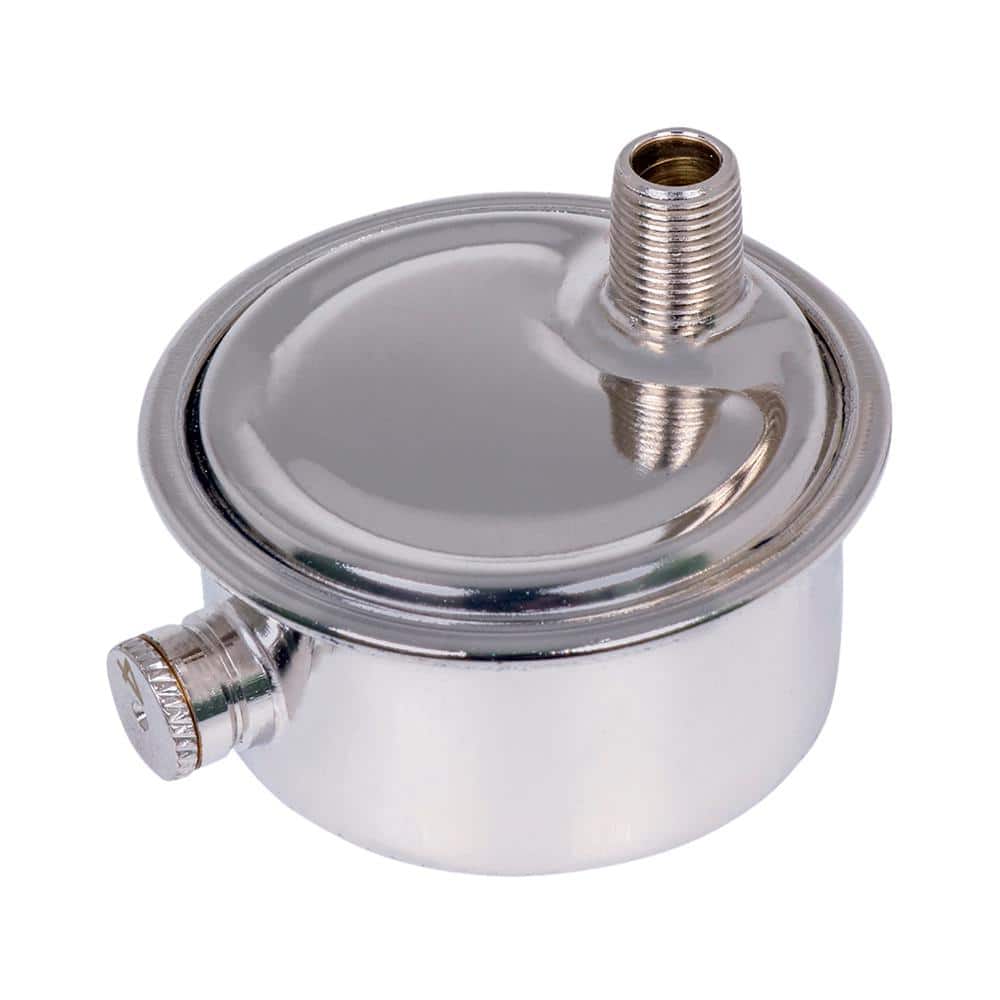 PLUMBFLEX 1/8 in. Chrome Radiator Air Valve Gorton Style Angle Steam ...