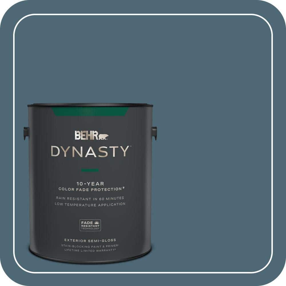 BEHR DYNASTY 1 gal. #S470-6 Shipwreck Semi-Gloss Exterior Stain ...