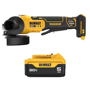 DEWALT 20V MAX Lithium-Ion Cordless Brushless 4.5-5 in. Paddle Switch ...