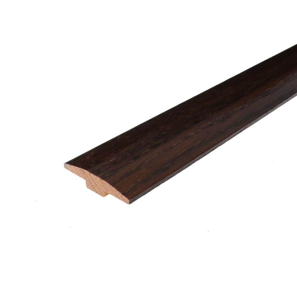 ROPPE Flower 0.28 in. Thick x 2 in. Wide x 78 in. Length Wood T-Mold ...