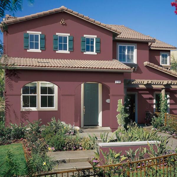 Maroon Siding