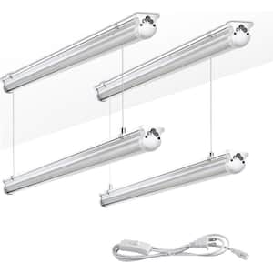 Westinghouse 4 ft. 50-Watt 6000 Lumen LED Shop Light, White, 2 Pack ...