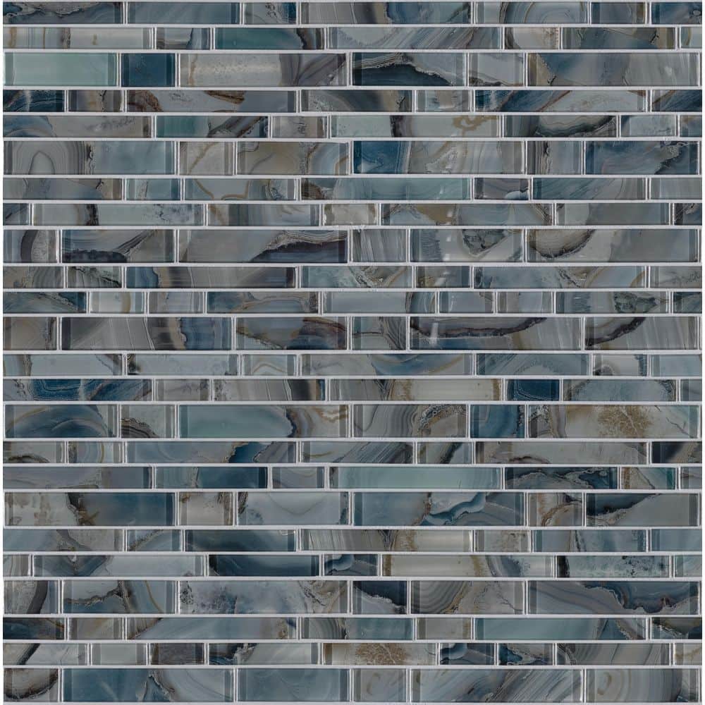 Buy Night Sky Interlocking 11.81 in. x 11.81 in. x 8mm Glass Mesh ...